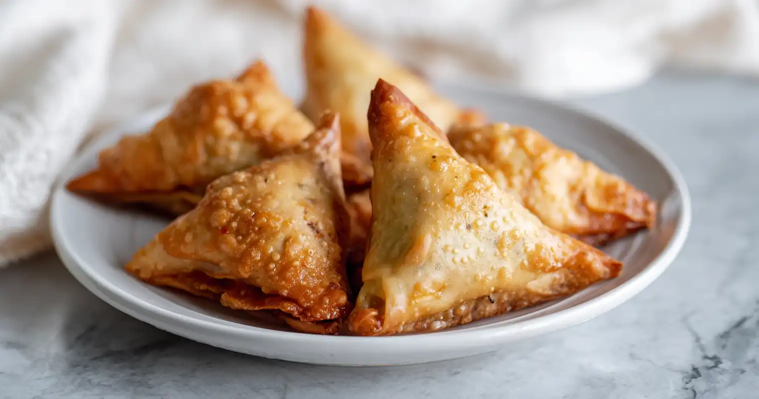 Samosas aux légumes au Airfryer croustillants & light